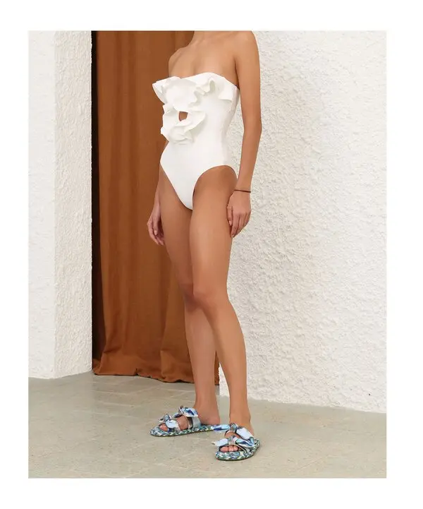 Zimmermann Sleeveless One-piece Swimsuit