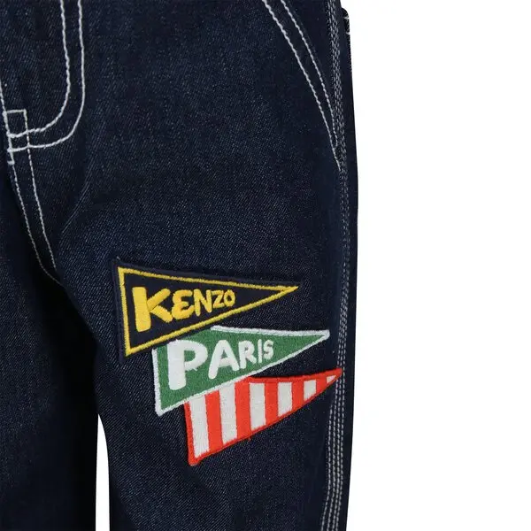 Kenzo Logo Jeans