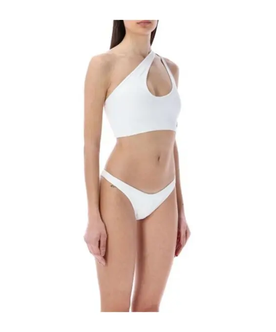 Attico Asymmetric Bikini Set