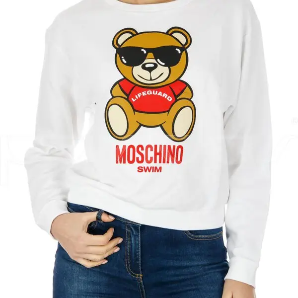 Moschino Logo Printed Pattern Sweater - Multicolor