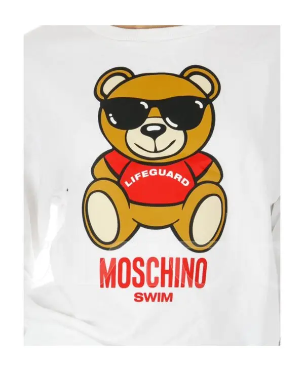 Moschino Logo Printed Pattern Sweater