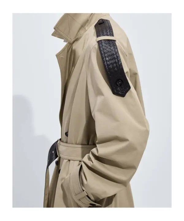 Bottega Veneta Light Cotton Trench Coat