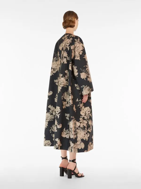 Max Mara Floral Pattern Coat
