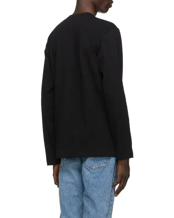 Play Comme Des Garcon Embroidered Logo T-shirt