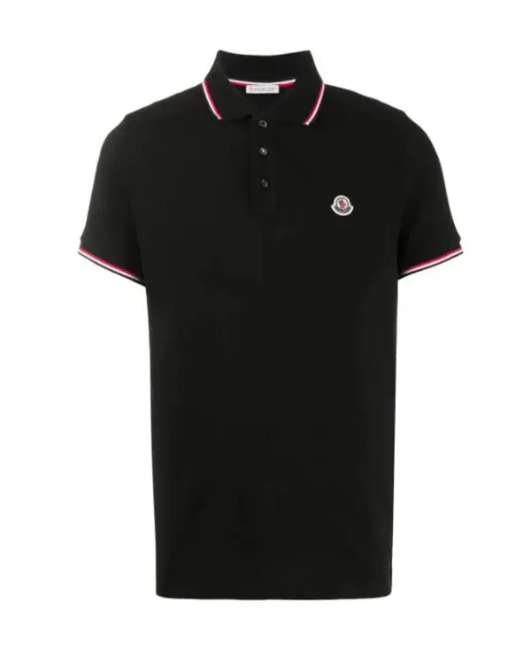 Moncler Logo Patch Polo Shirt