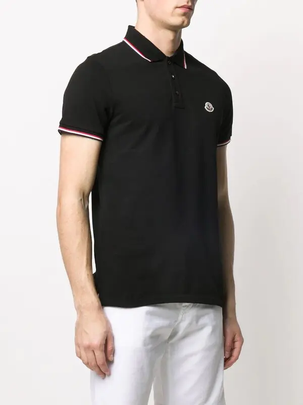 Moncler Logo Patch Polo Shirt