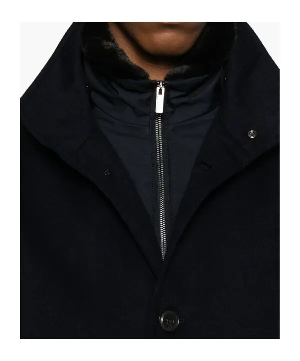 PAUL  SHARK Paul Shark Stand-collar Car Coat