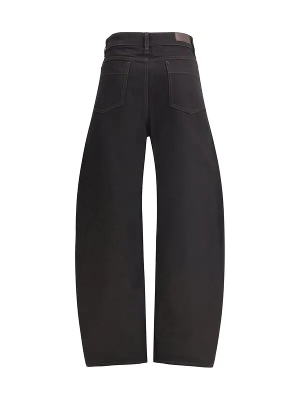 LEMAIRE High-waisted Barrel Leg Trousers