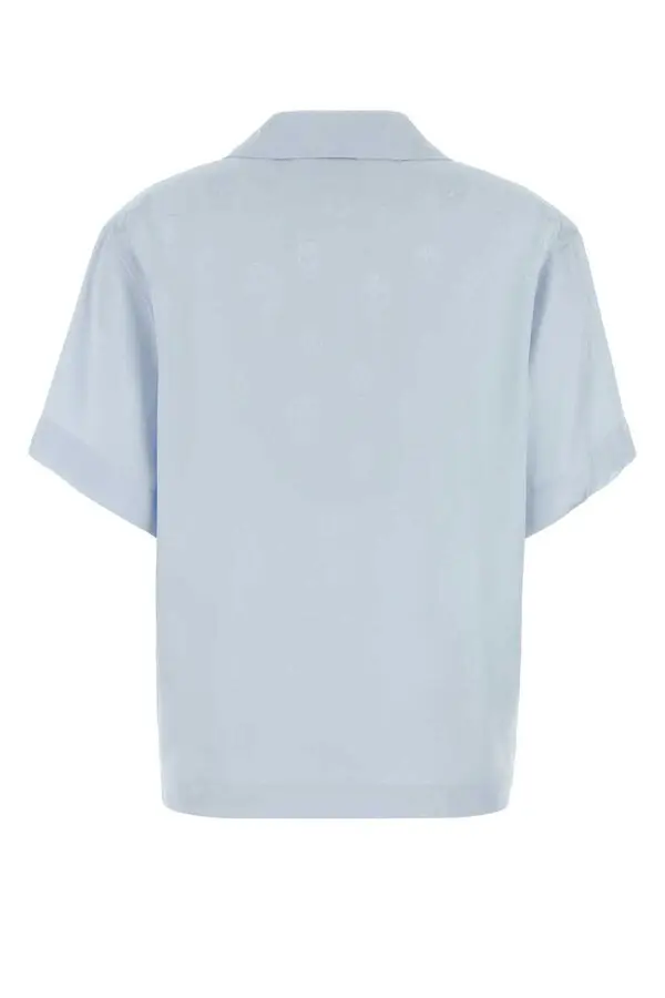Alexander McQueen Pastel Light Satin Shirt