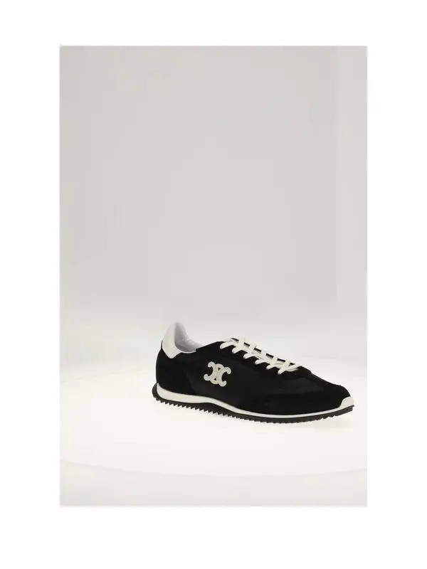 Celine Low Lace-up Sneaker W/ Triomph