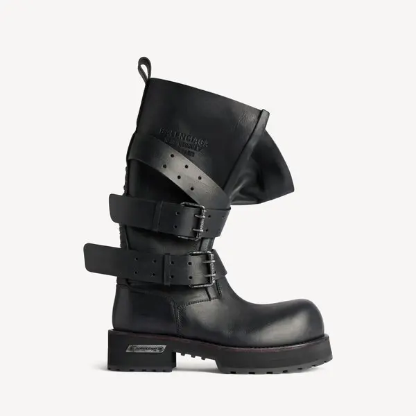 Balenciaga Venom High Boot - Black
