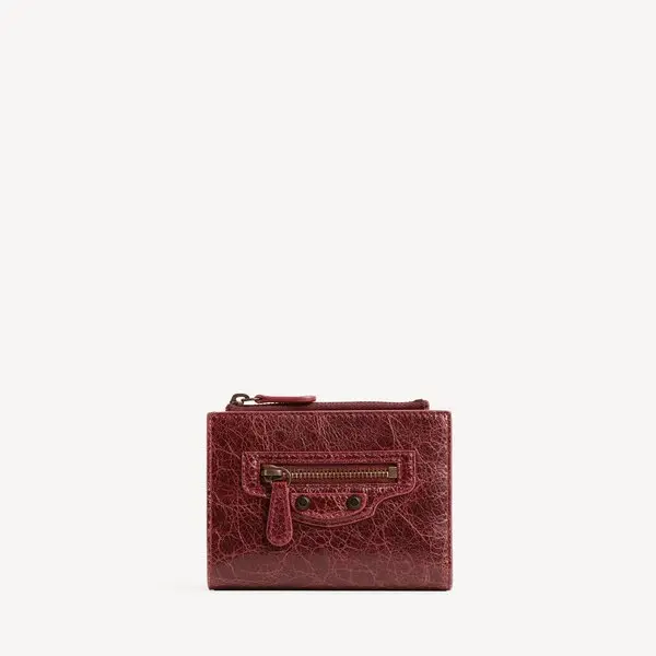 Balenciaga Le City Bifold Wallet - Red
