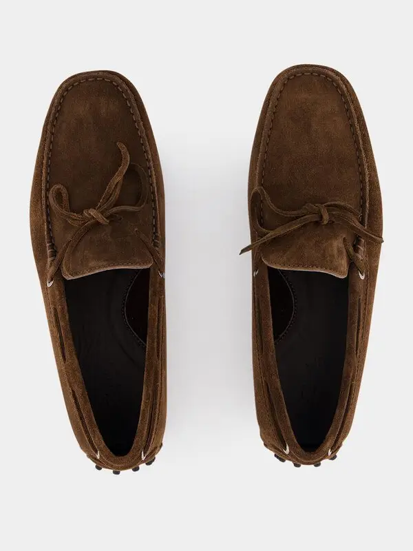 AURELIEN Suede Driving Shoes