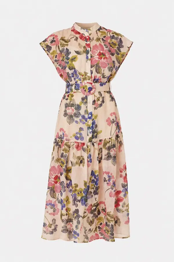 EXQUISE Evelyn Maxi Dress Multi Color