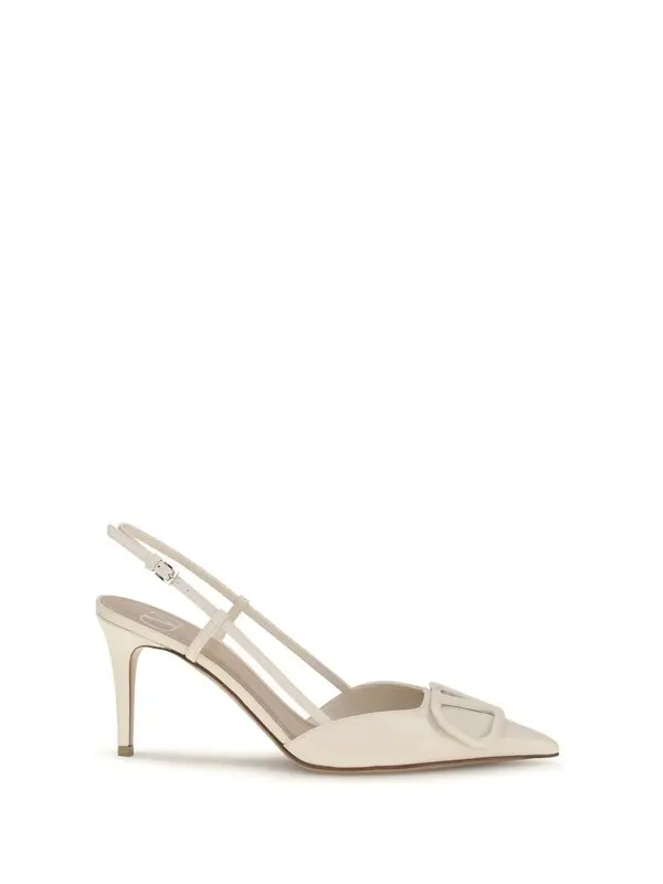 Valentino Garavani Vlogo Signature Slingback Pumps - Multicolor