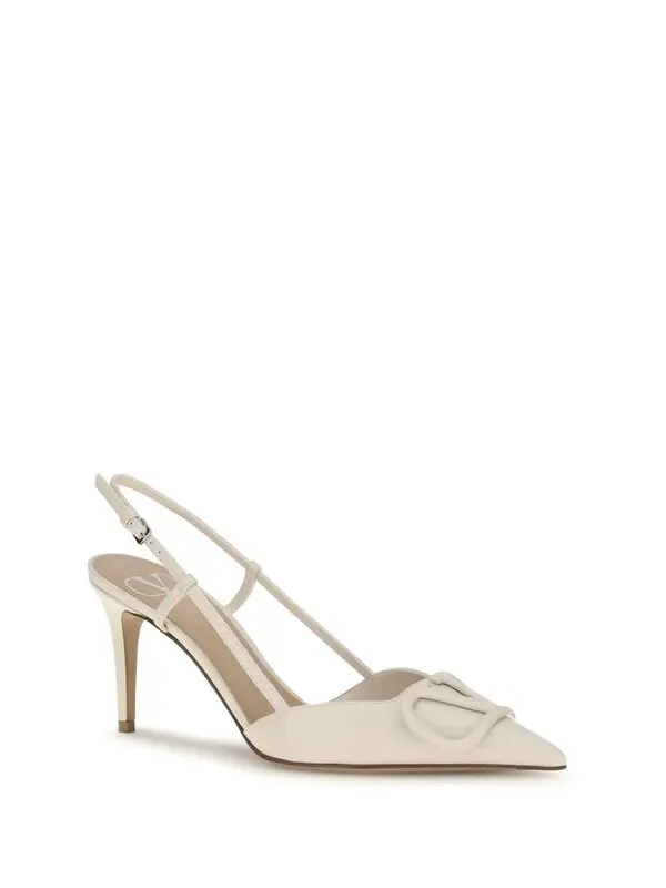 Valentino Garavani Vlogo Signature Slingback Pumps - Multicolor