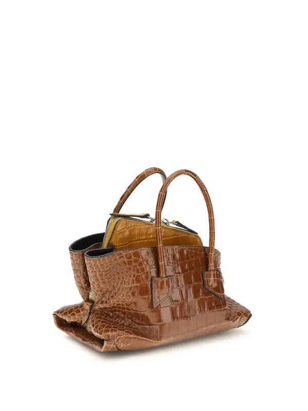 Attico La Passeggiata Mini Handbag - Brown