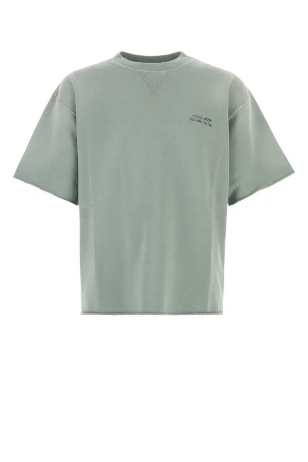 GOLDEN GOOSE Sage Cotton Oversize T-shirt - Green