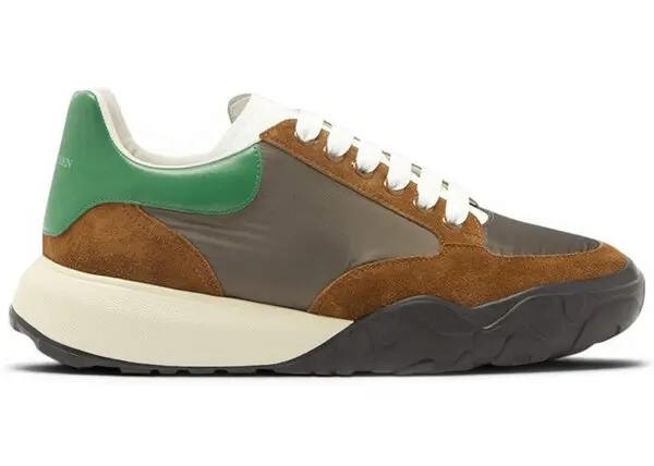 Alexander McQueen Oversized Court Trainer White