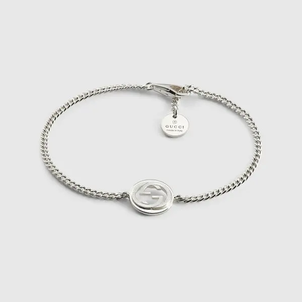 Gucci Interlocking Charm Bracelet