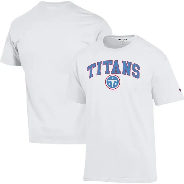 Champion Tennessee Titans Arch Over Logo T-shirt - White