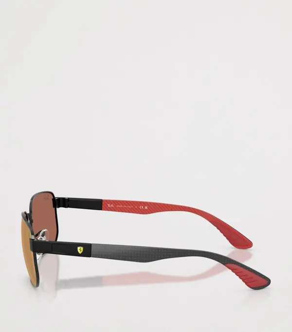 Ray-ban Scuderia Ferrari Square Frame Sunglasses