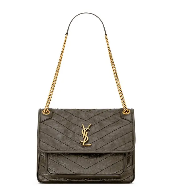 Saint Laurent Medium Niki Shoulder Bag - Green