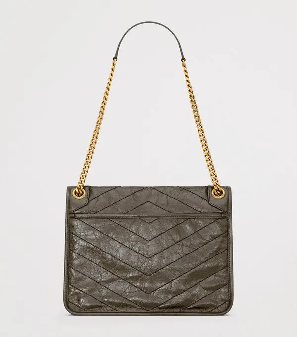 Saint Laurent Medium Leather Niki Shoulder Bag