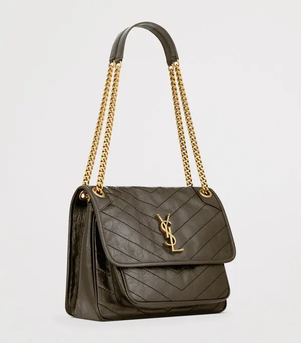 Saint Laurent Medium Leather Niki Shoulder Bag