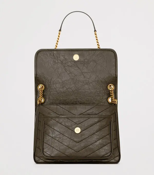 Saint Laurent Medium Leather Niki Shoulder Bag