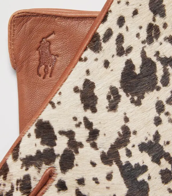 Polo Ralph Lauren Calf Hair-leather Gloves