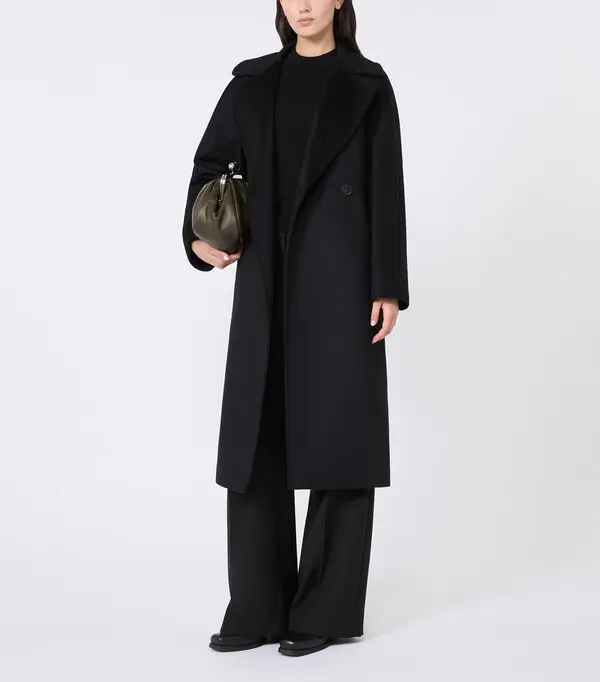 Max Mara Virgin Wool Belted Coat