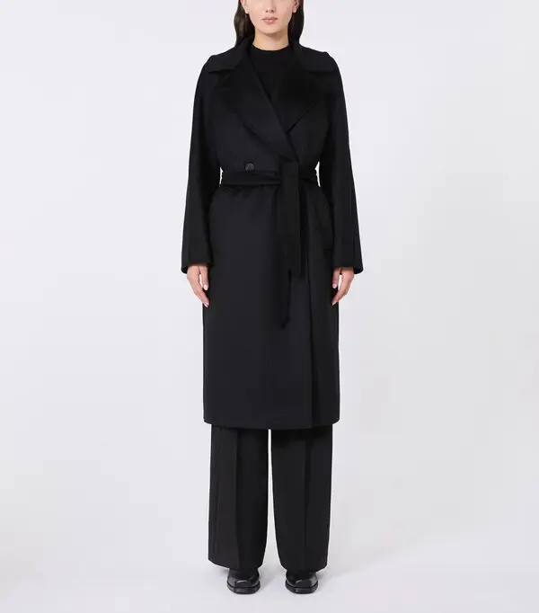Max Mara Virgin Wool Belted Coat