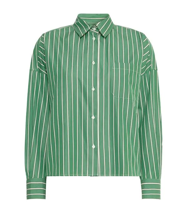 Max Mara Cotton Stripe Shirt
