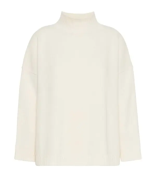 Max Mara Virgin Wool High-neck Sweater