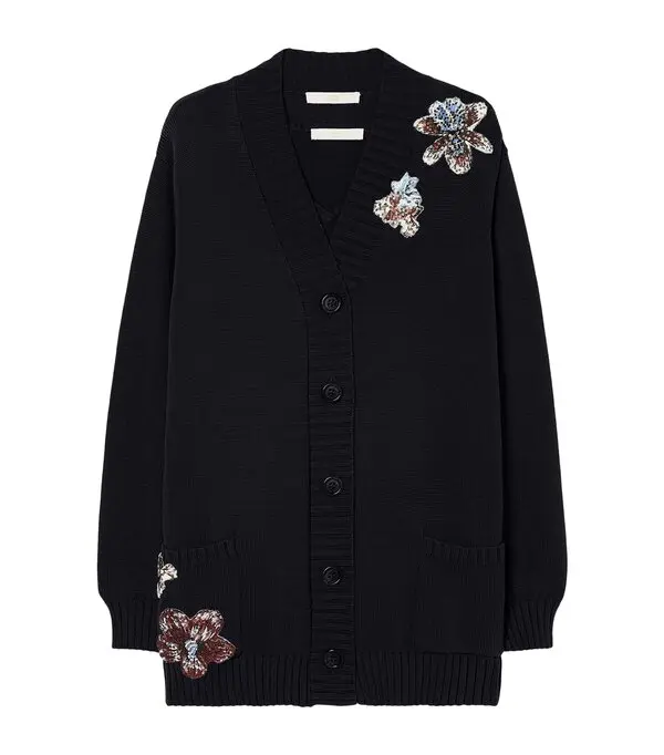 Marina Rinaldi Cotton Knitted Top & Cardigan Set