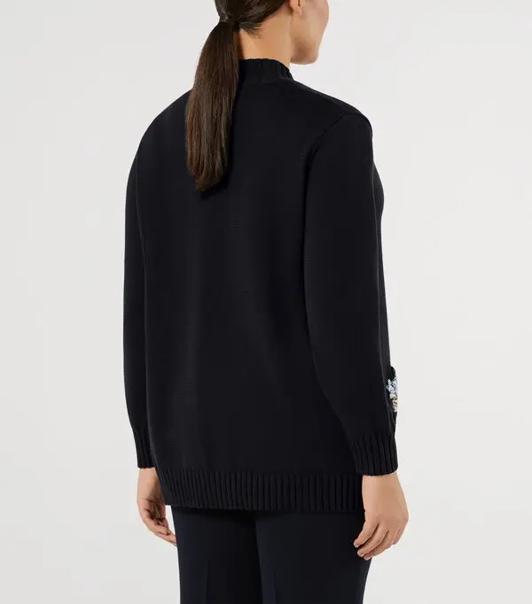 Marina Rinaldi Cotton Knitted Top & Cardigan Set