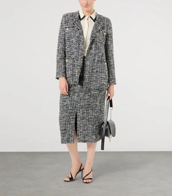 Marina Rinaldi Silk Contrast-trim Shirt