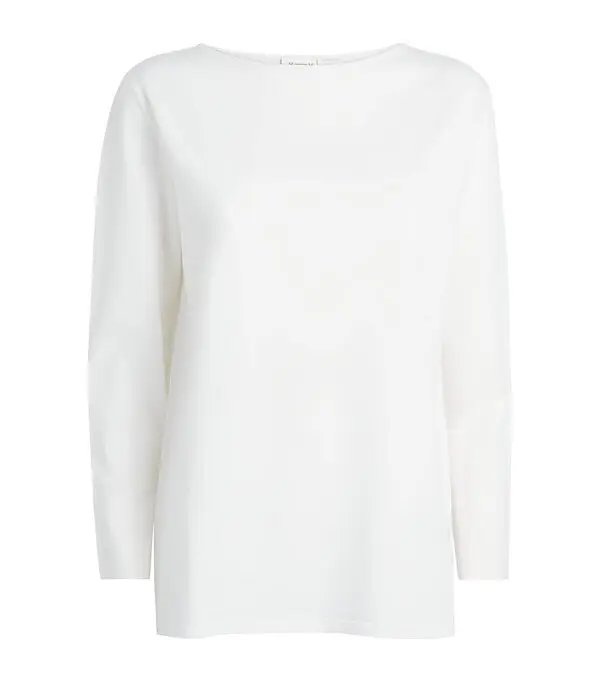 Max Mara Crew Neck Sweater - White