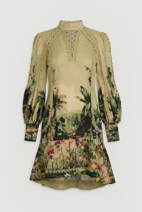 Karen Millen Botanical Mini Dress