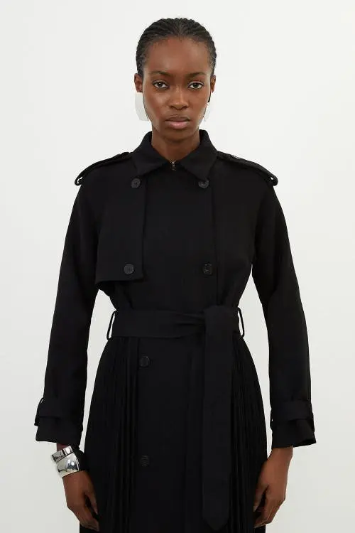 Karen Millen Belted Trench Coat