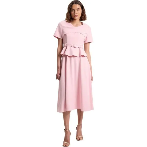 Karen Millen Belted Midi Dress