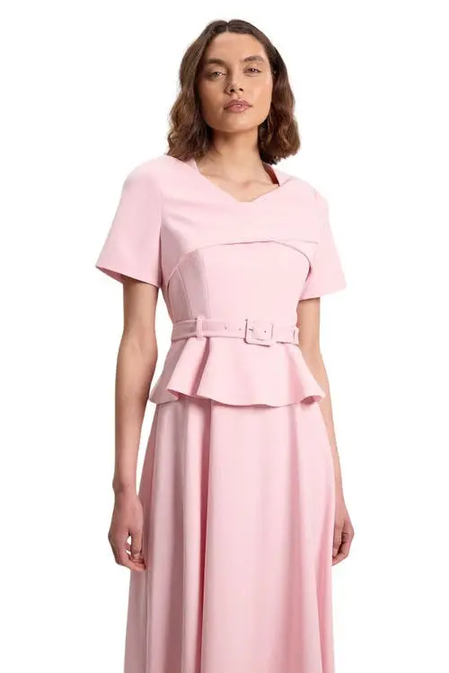 Karen Millen Belted Midi Dress