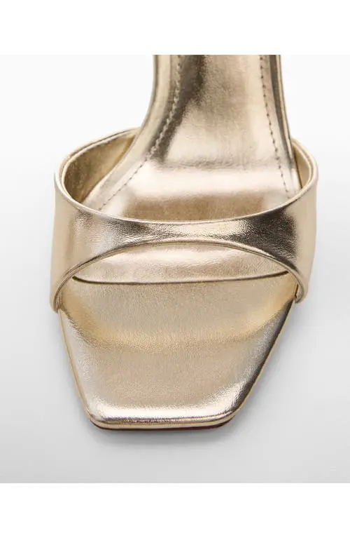Mango Ankle Strap Stiletto Sandal