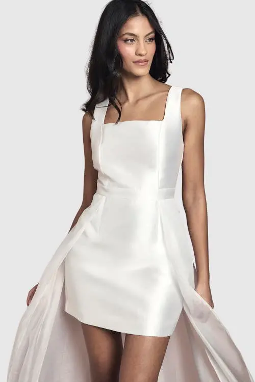 Coast Petite Wide Strap Mini Dress