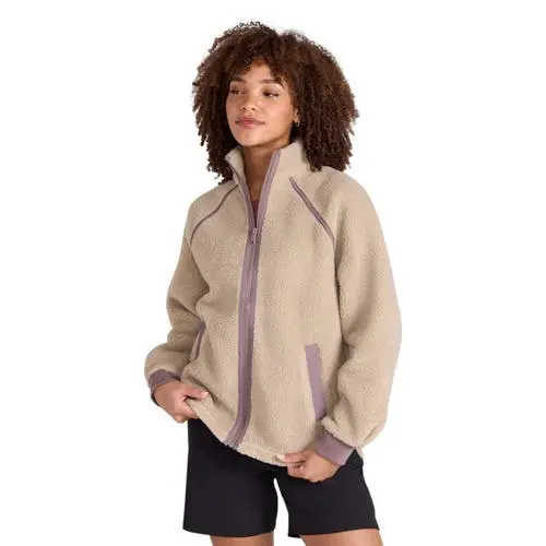 ANIMAL Bonnie Borg Trim Fleece Jacket