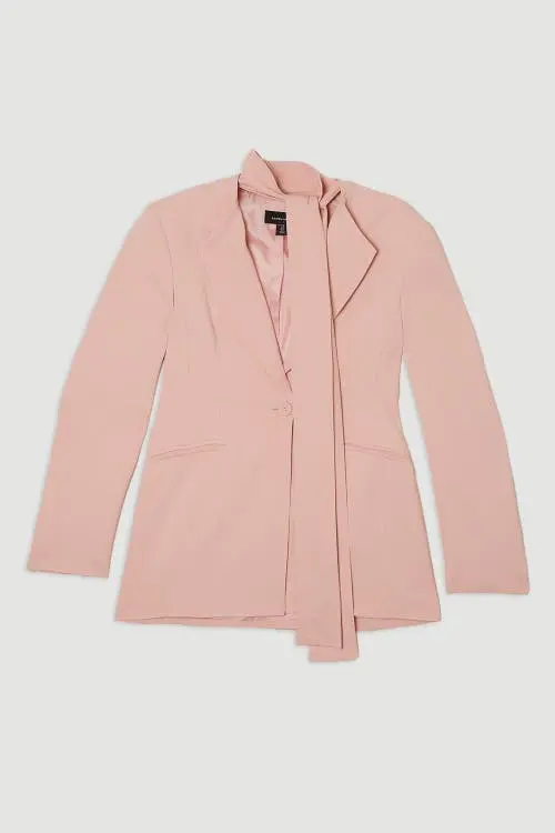 Karen Millen Tie Neck Blazer