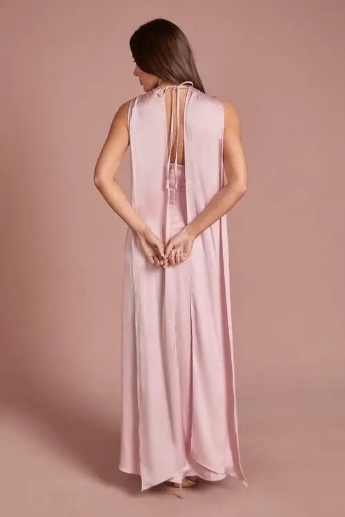 Coast Corsage Satin Maxi Dress