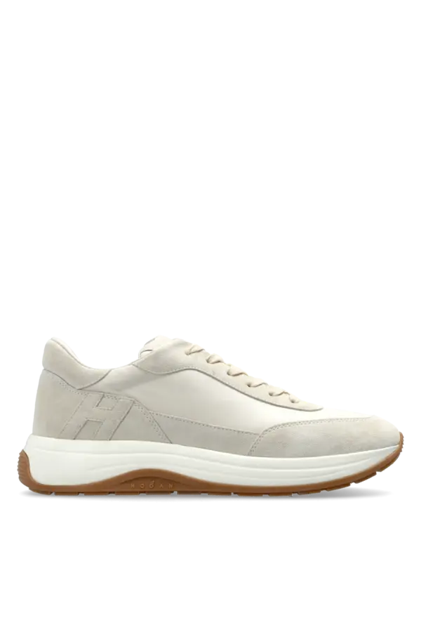 Hogan Leather Sports Shoes - Cream