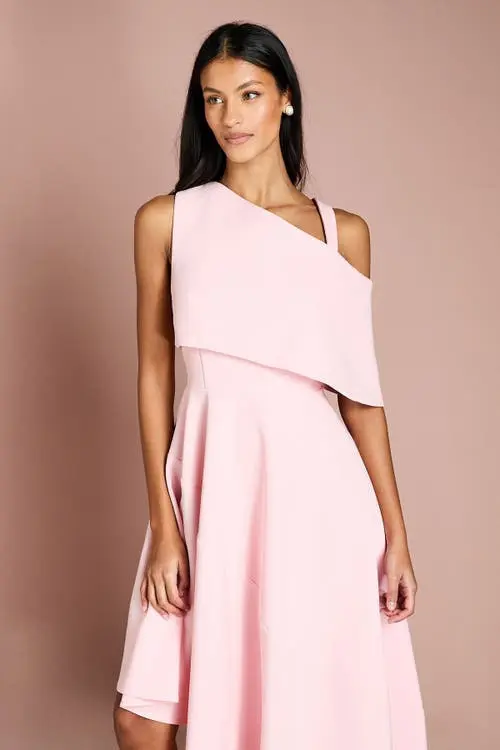 Coast Petite Crepe Midi Dress